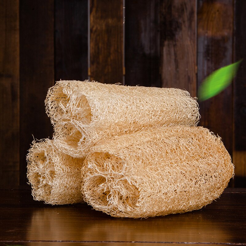 10-12cm Natural Loofah Bath Sponge Exfoliating Luf... – Vicedeal