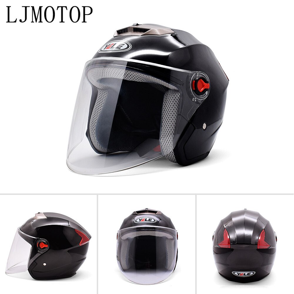 Universele Licht Gewicht Veiligheid Motorhelm Open... – Vicedeal