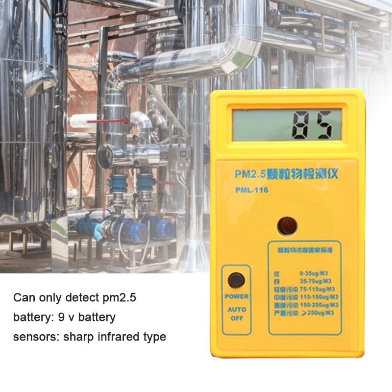 LCD Display Air Monitor Particle Gauge Counter Ana... – Vicedeal