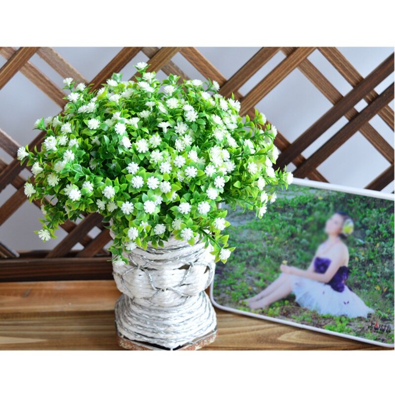 Good Healthy 5 Pcs Handmade Flowers Greenery Plant... – Grandado