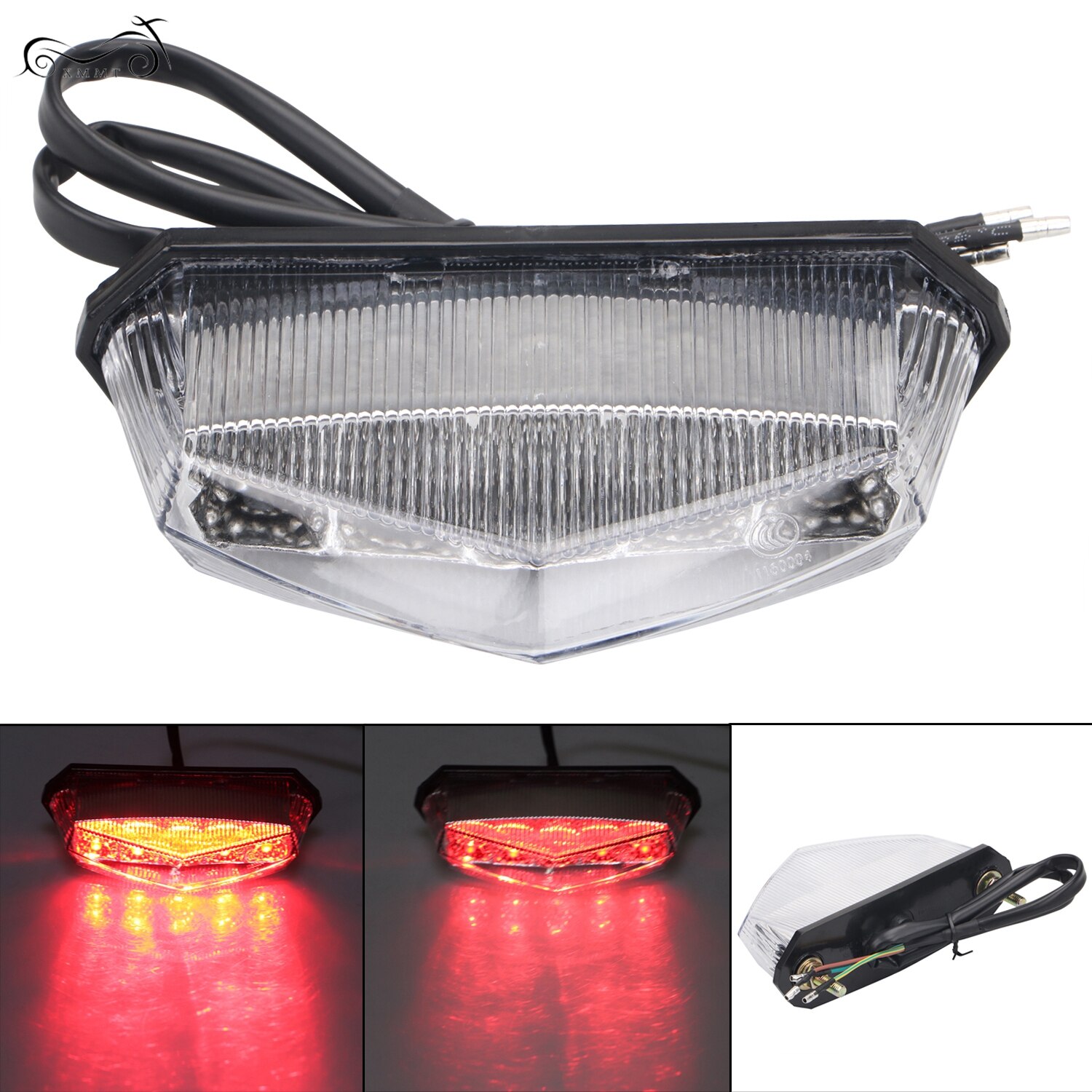 Motorcycle Running Lights LED Rear Tail Brake Ligh... – Grandado