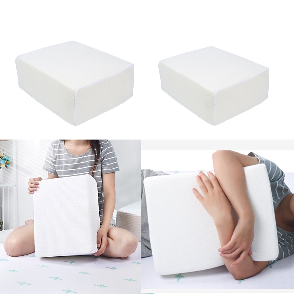 Ergonomic Memory Foam Cube Pillow for Side Sleeper... – Vicedeal