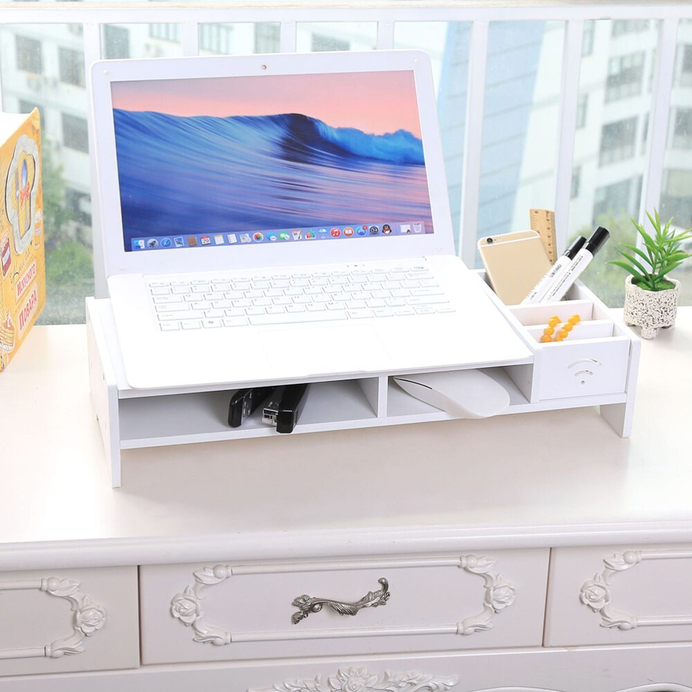 48Cm Monitor Verhoogd Plank Bureau Opslag Afwerkin... – Vicedeal