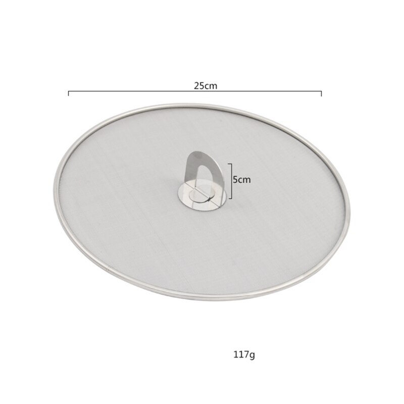 Kjøkken gryte lokk panne rustfritt stål anti olje ... – Grandado