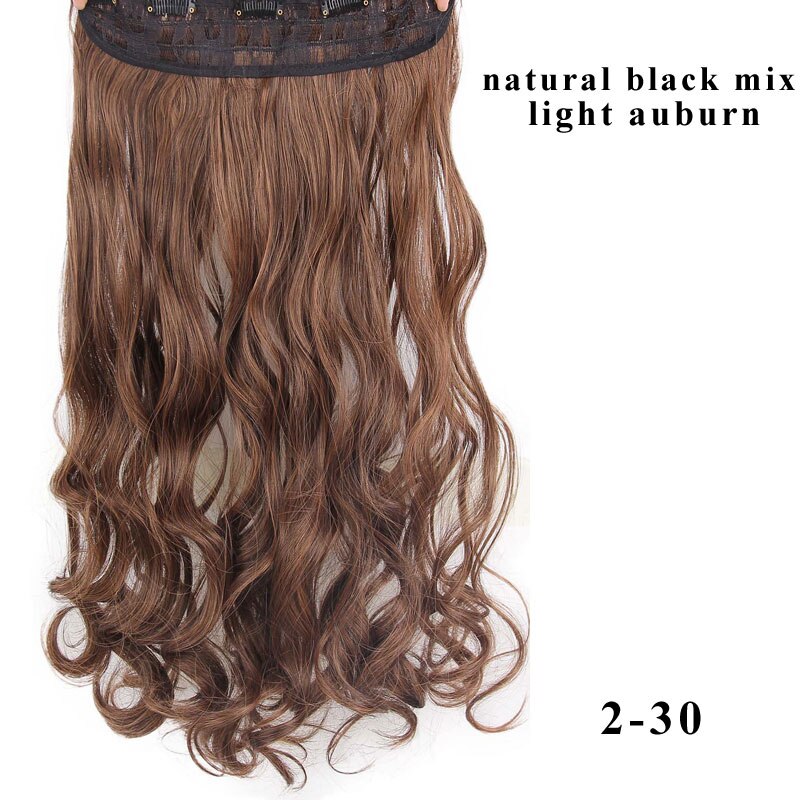 AISI HAIR 22" 15 Colors Long Wavy High Temperature... – Grandado