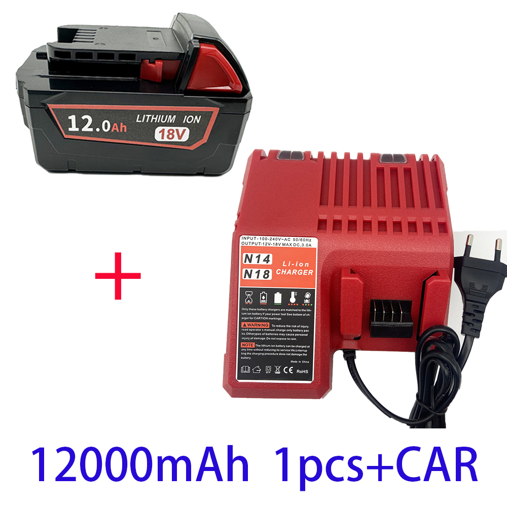 Original For Milwaukee M18 Power Tool Battery, Cha... – Grandado