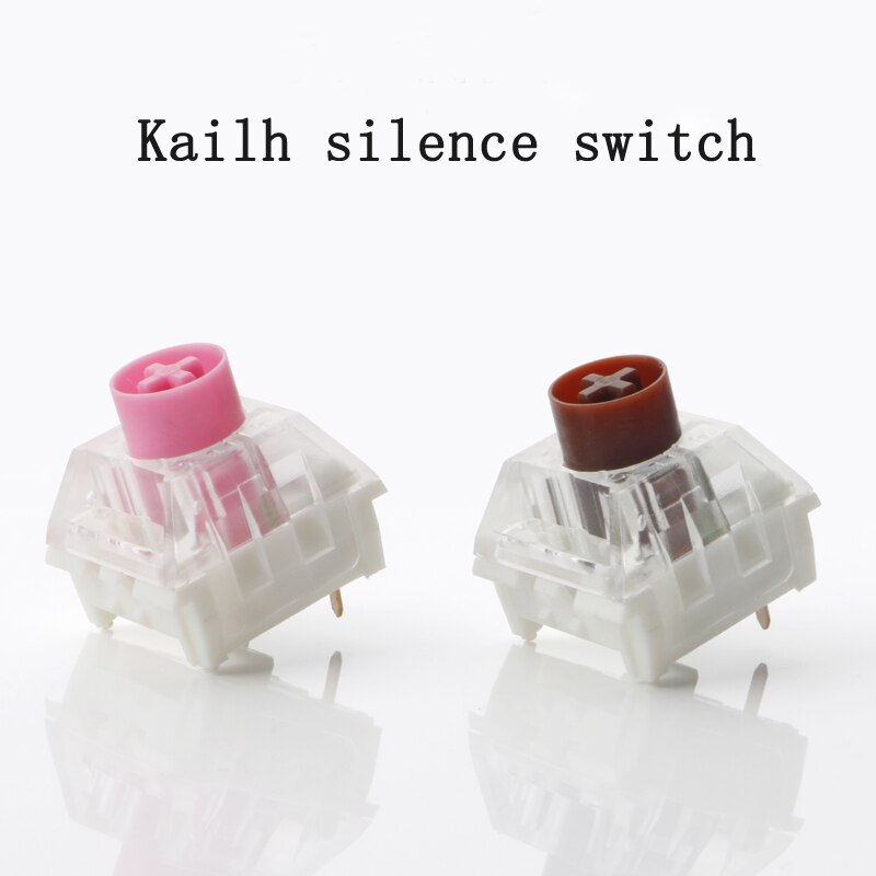 Kailh silence switch mute pink brown 3pin mechanic... – Grandado
