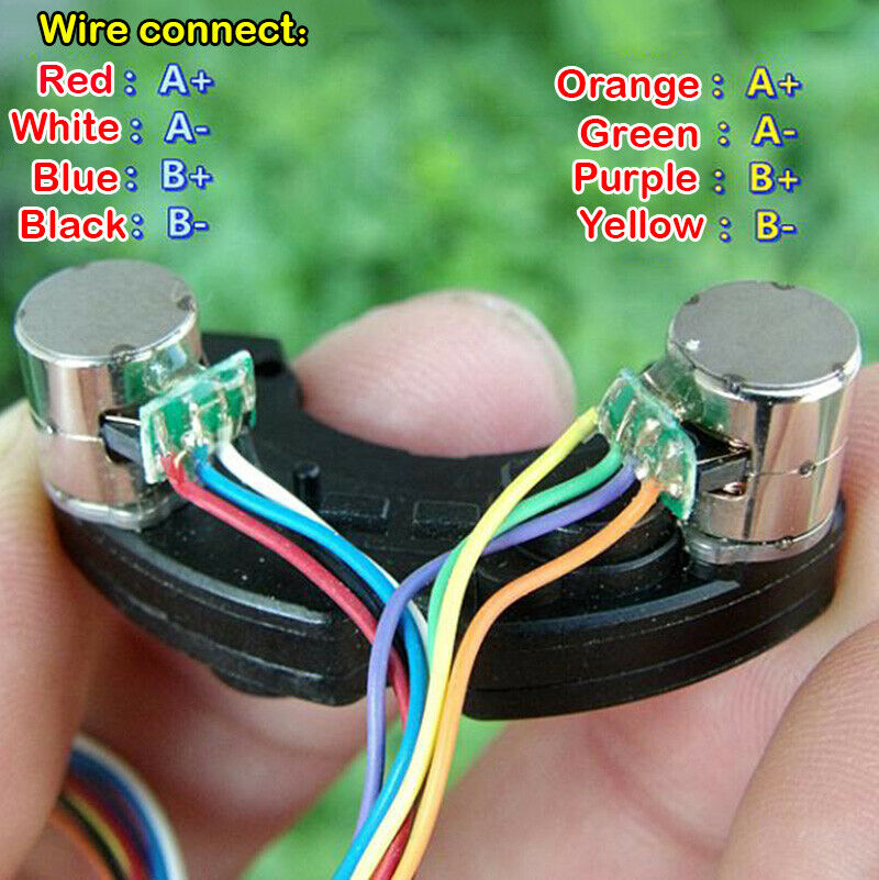 Micro 8MM Stepper Motor DC 5V Mini 2-phase 4-wire ... – Grandado