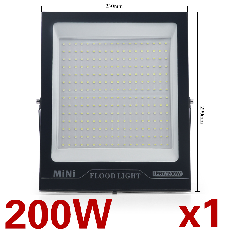 200W MiNi Flood Light LED Tempered glass Floodligh... – Grandado