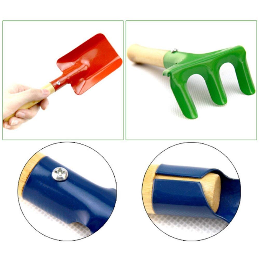 3PCS Children Mini Home Garden Tools Set Trowel Ra... – Grandado