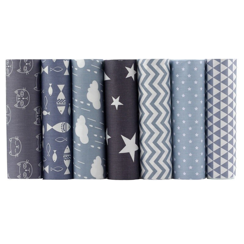 8 Stuks 20*25Cm Thuis Textiel 100% Katoen Stof Ged... – Vicedeal