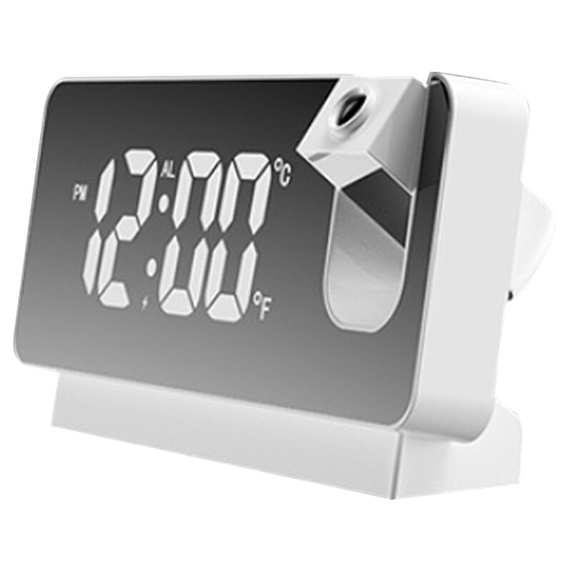Projection Alarm Clock Digital Date Snooze Functio... – Vicedeal