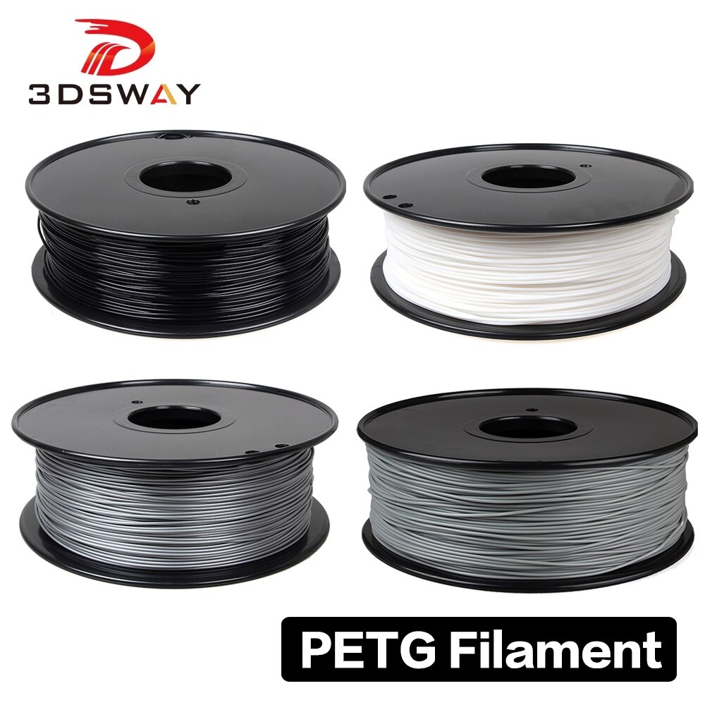 3DSWAY PETG filament 1.75mm Solid color Transparen... – Vicedeal