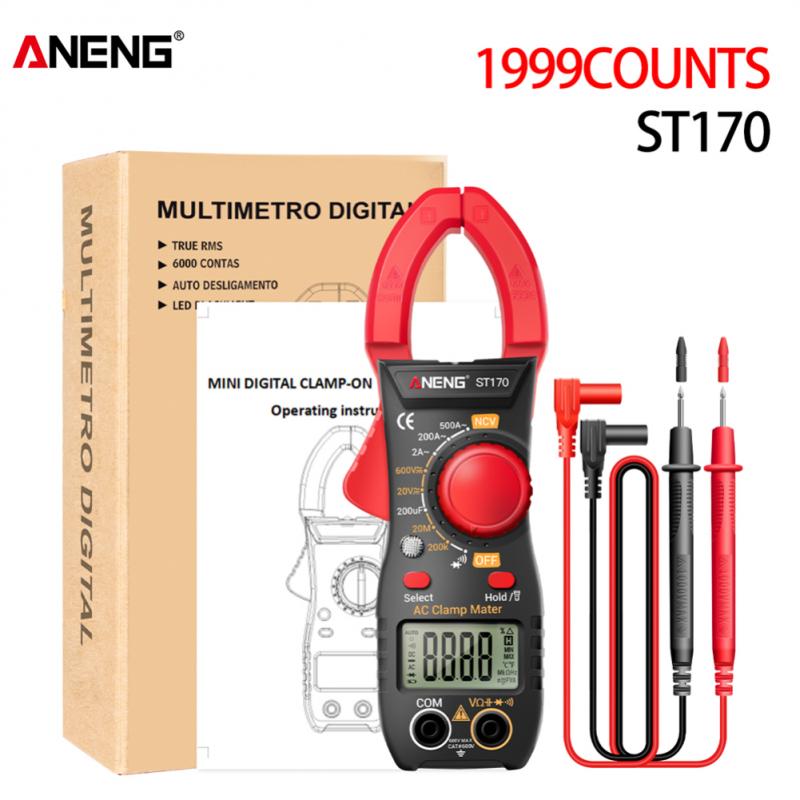 ANENG ST170 Clamp Meter Digital Multimeter DC/AC V... – Grandado