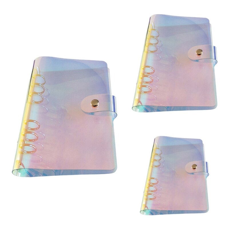 6 Hole PVC Loose Leaf Binder Notebook Notepad Sket... – Vicedeal