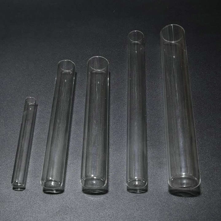 12pcs/lot 15x150mm Transparent Glass Flat Bottom T... – Grandado