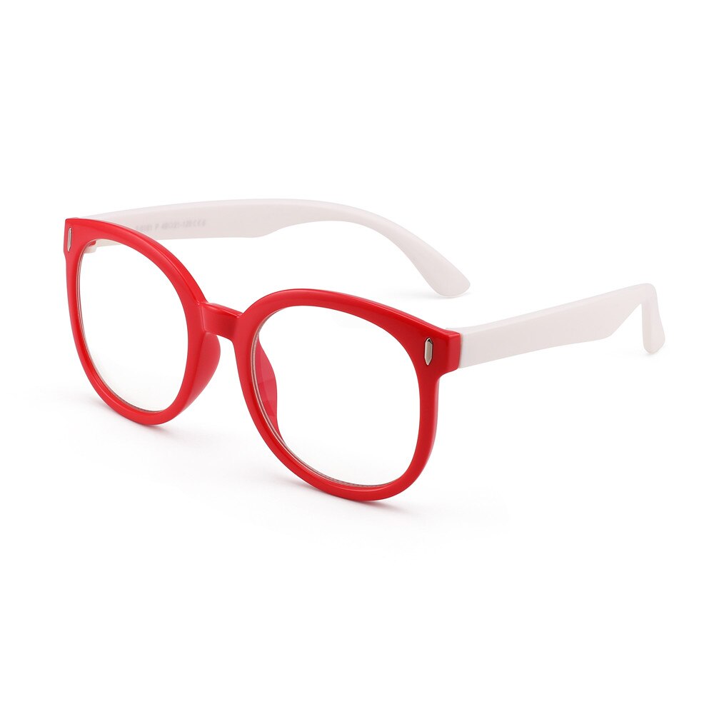 Oversized Kids Blauw Licht Blokkeren Glazen Ronde ... – Vicedeal