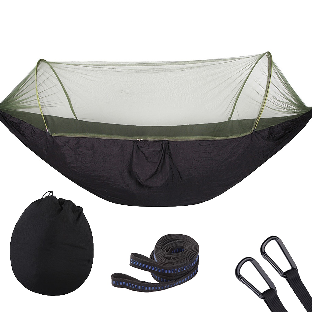 Camping Hangmat Met Klamboe, Pop-Up Opknoping Hang... – Grandado