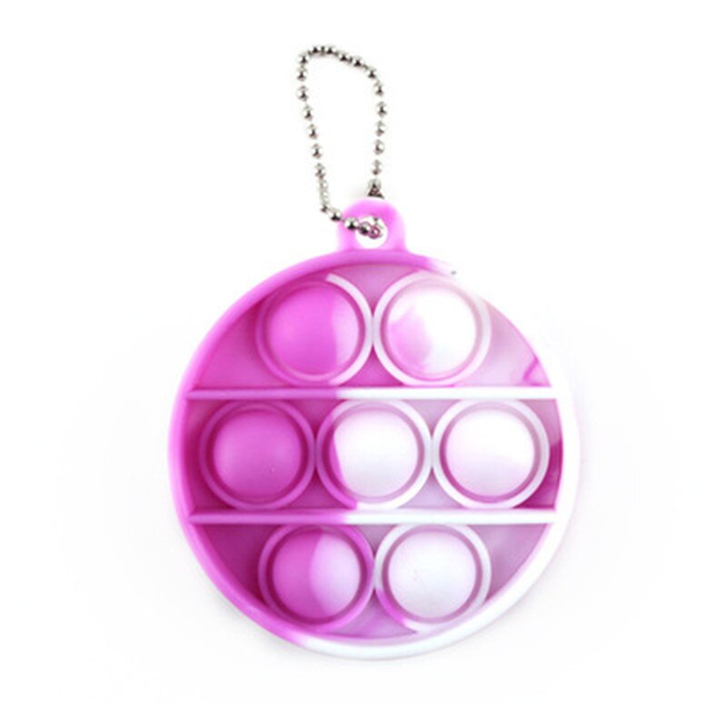 Tie-dye Keychain Fidget Simple Dimple Toy Sensory ... – Grandado
