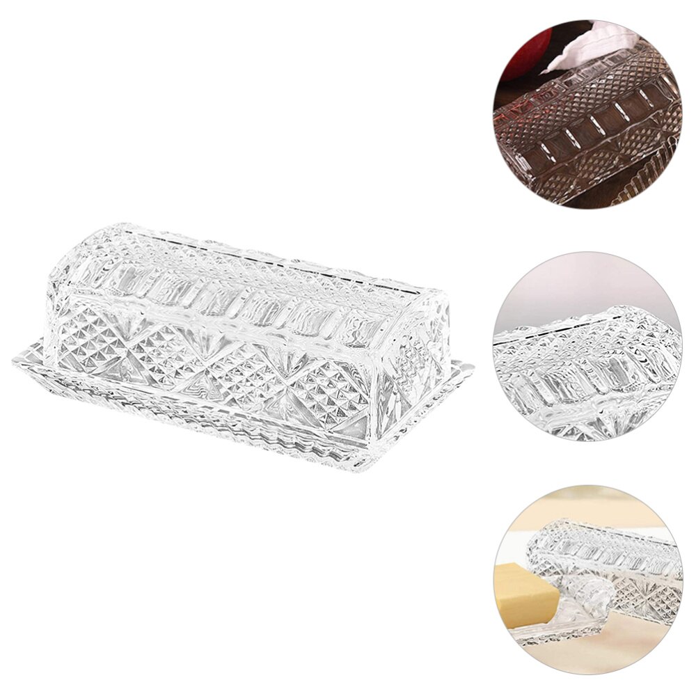 1Pc Butter Plate Pretty Vintage Butter Plate Glass... – Vicedeal