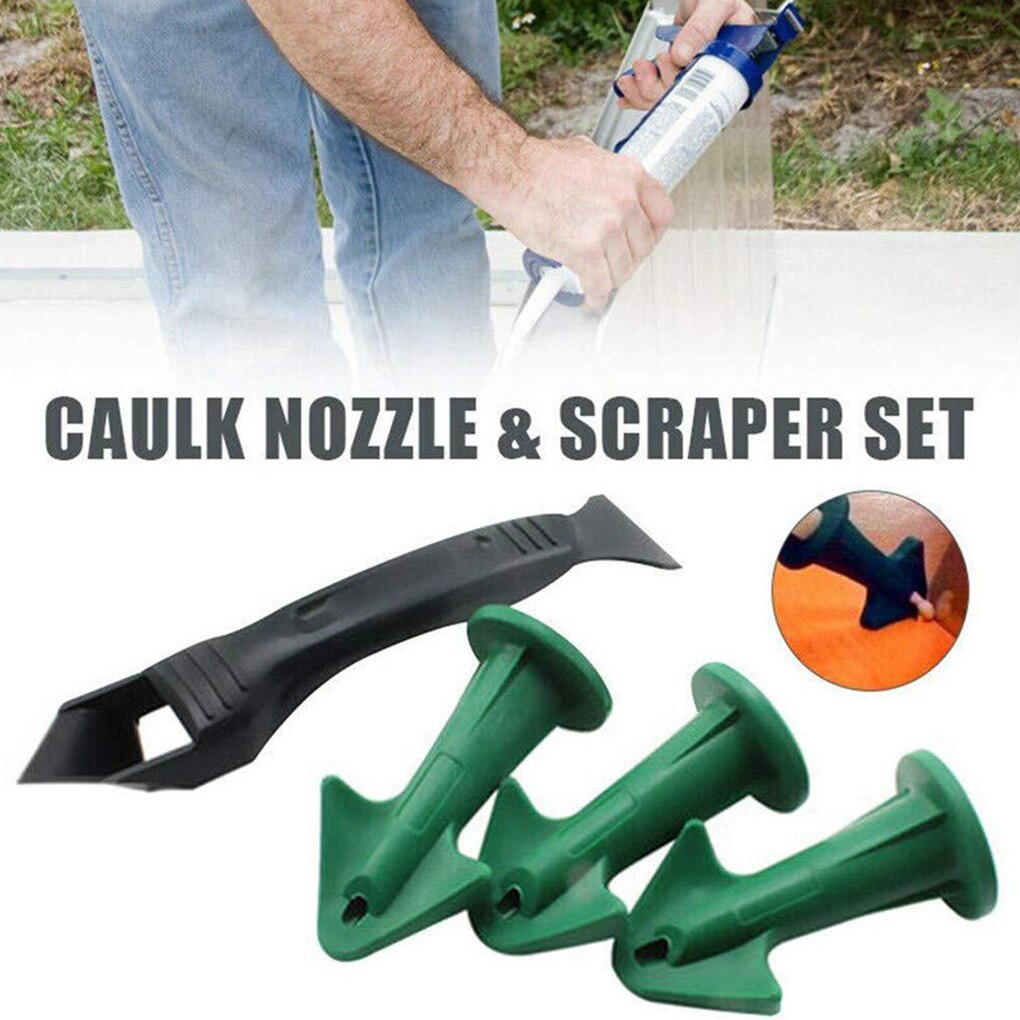 Caulking Nozzle Scraper Set High-grade Plastic Sea... – Vicedeal