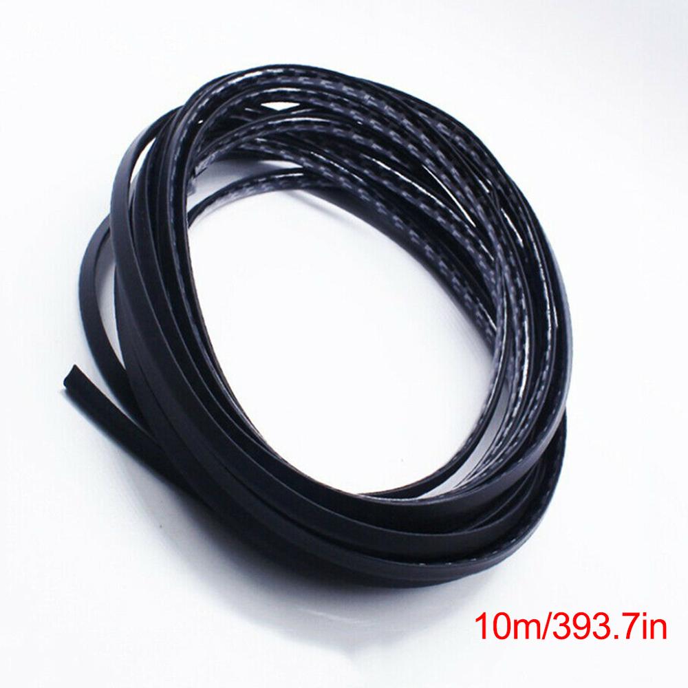 10M Car Door Edge Guards Strip U-Shape Carbon Fibe... – Grandado