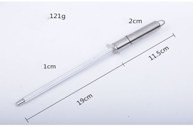 Kitchen Honing Steel Knife Sharpening Carbon Steel... – Grandado