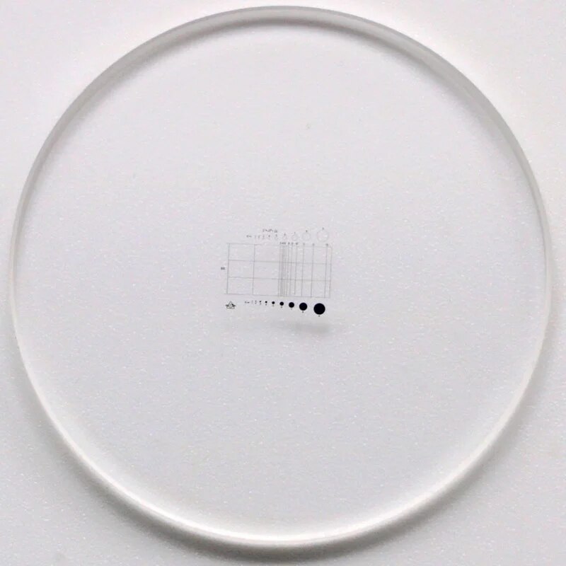 Microscopio micrómetro ocular, retícula concéntric... – Vicedeal
