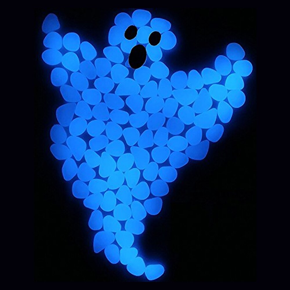 200PCS Colored Luminous Stone Villa Gardening Fish... – Grandado