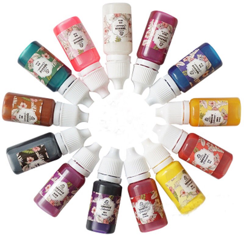 13*10ml/Set UV Resin Liquid Pearl Dye Epoxy Pigmen... – Grandado