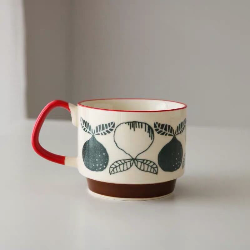 250ml Japanese Ceramic Retro Glaze Nordic Coffee M... – Vicedeal