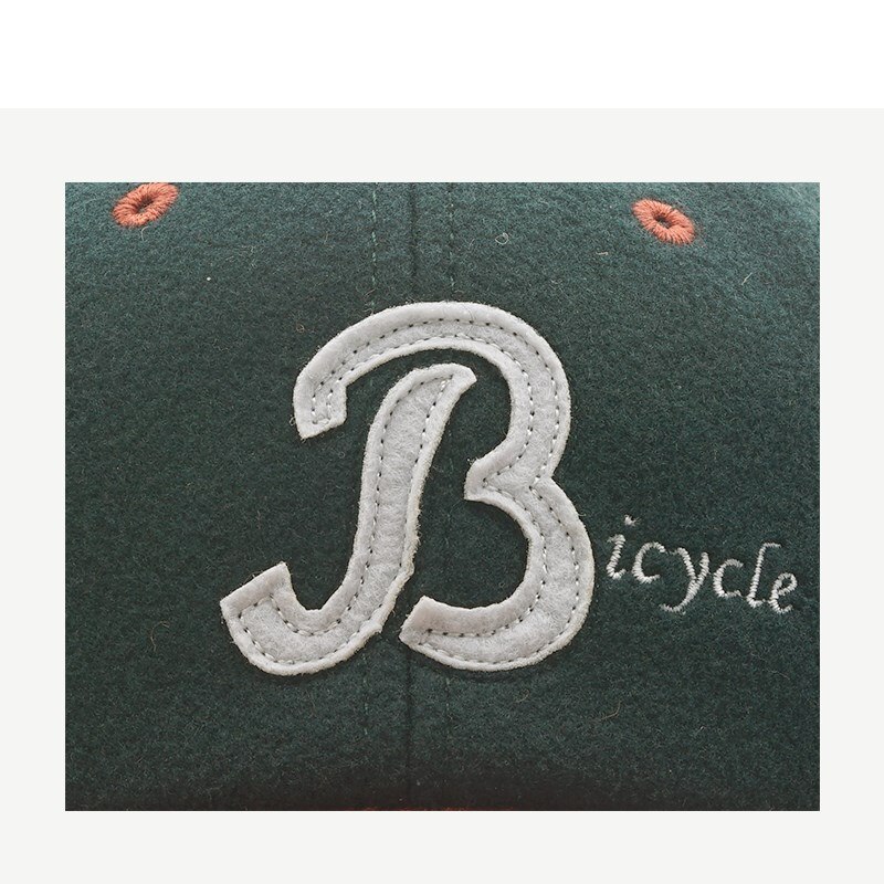 Baseball Cap Retro Splicing Style Bliss Embroidery... – Grandado