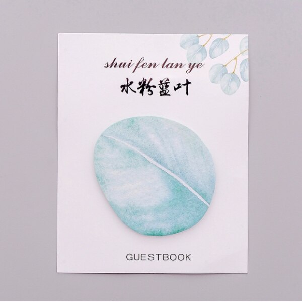 Cute and small fresh leaves post-it note simulatio... – Vicedeal