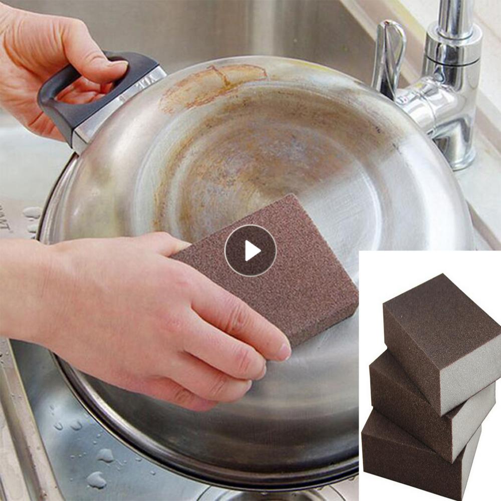 1/4Pcs Sponge Eraser Carborundum Removing Rust Cle... – Grandado