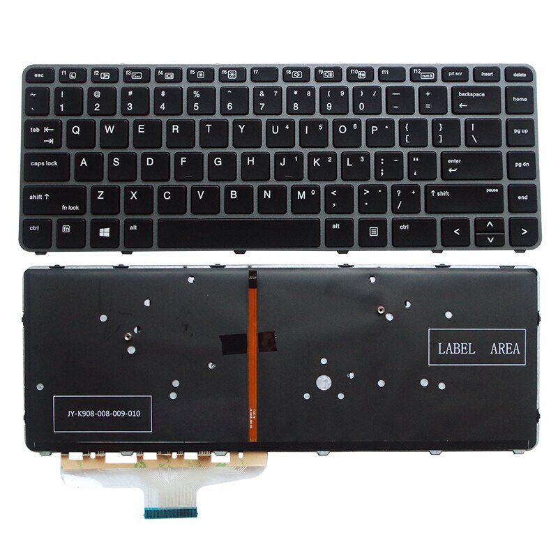 YALUZU English Laptop Keyboard For HP ELIteBook FO... – Vicedeal