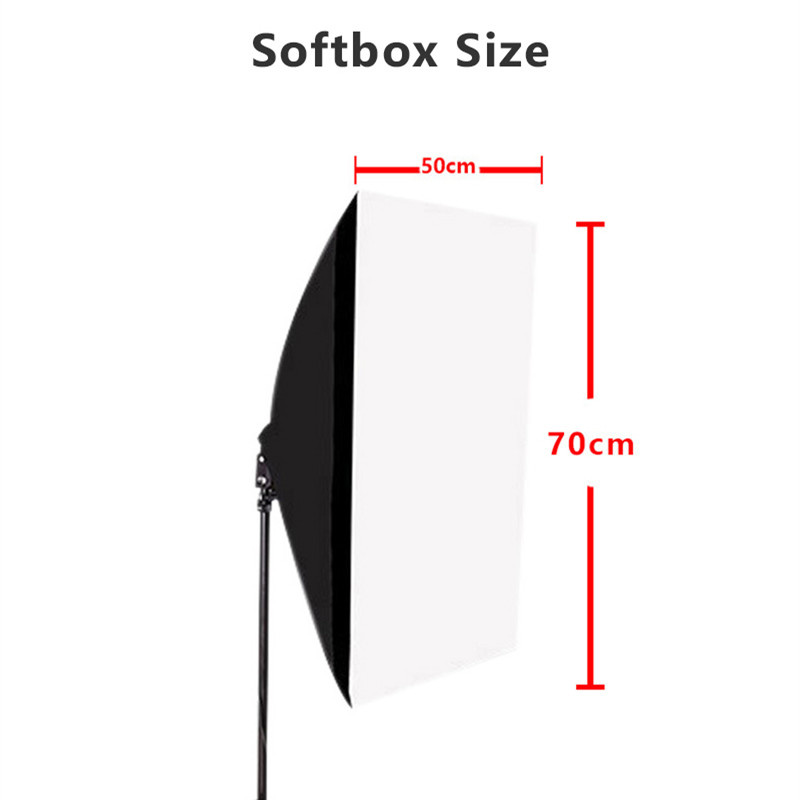 Photography Softbox Lighting Kits 50x70CM Continuo... – Grandado