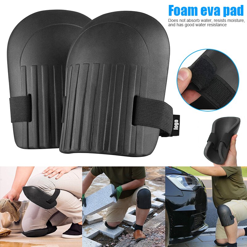 1 Pair Covered Foam Knee Pad Protectors Sport Work... – Grandado