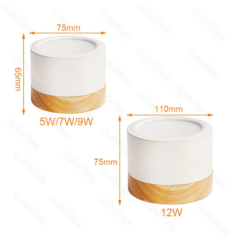 Downlight de plafond monté par Surface SMD2835 Dim... – Grandado
