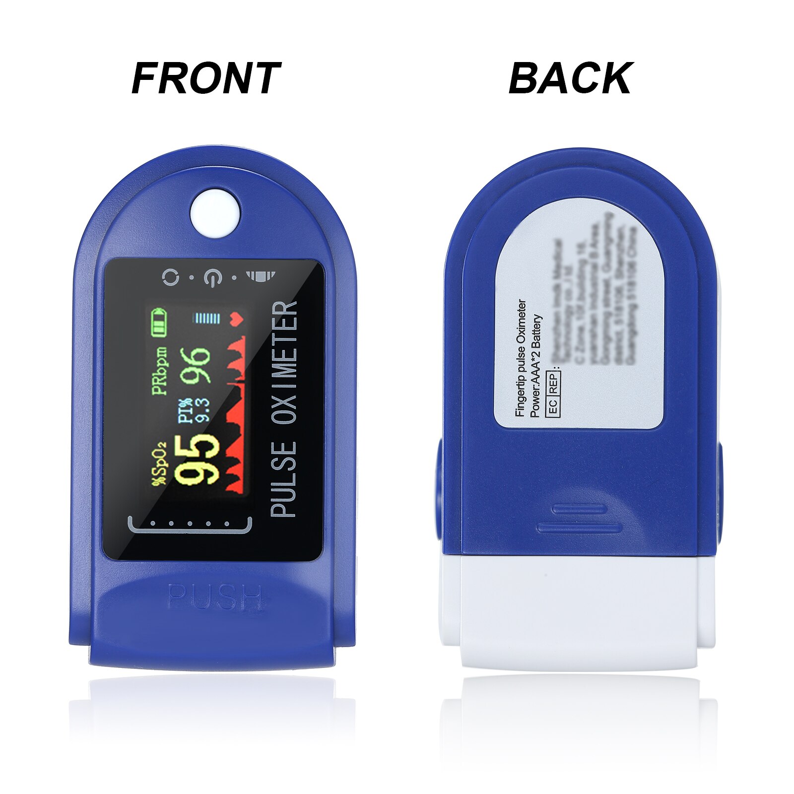 Digital Finger Pulse Oximeter OLED Blood Oxygen He... – Grandado