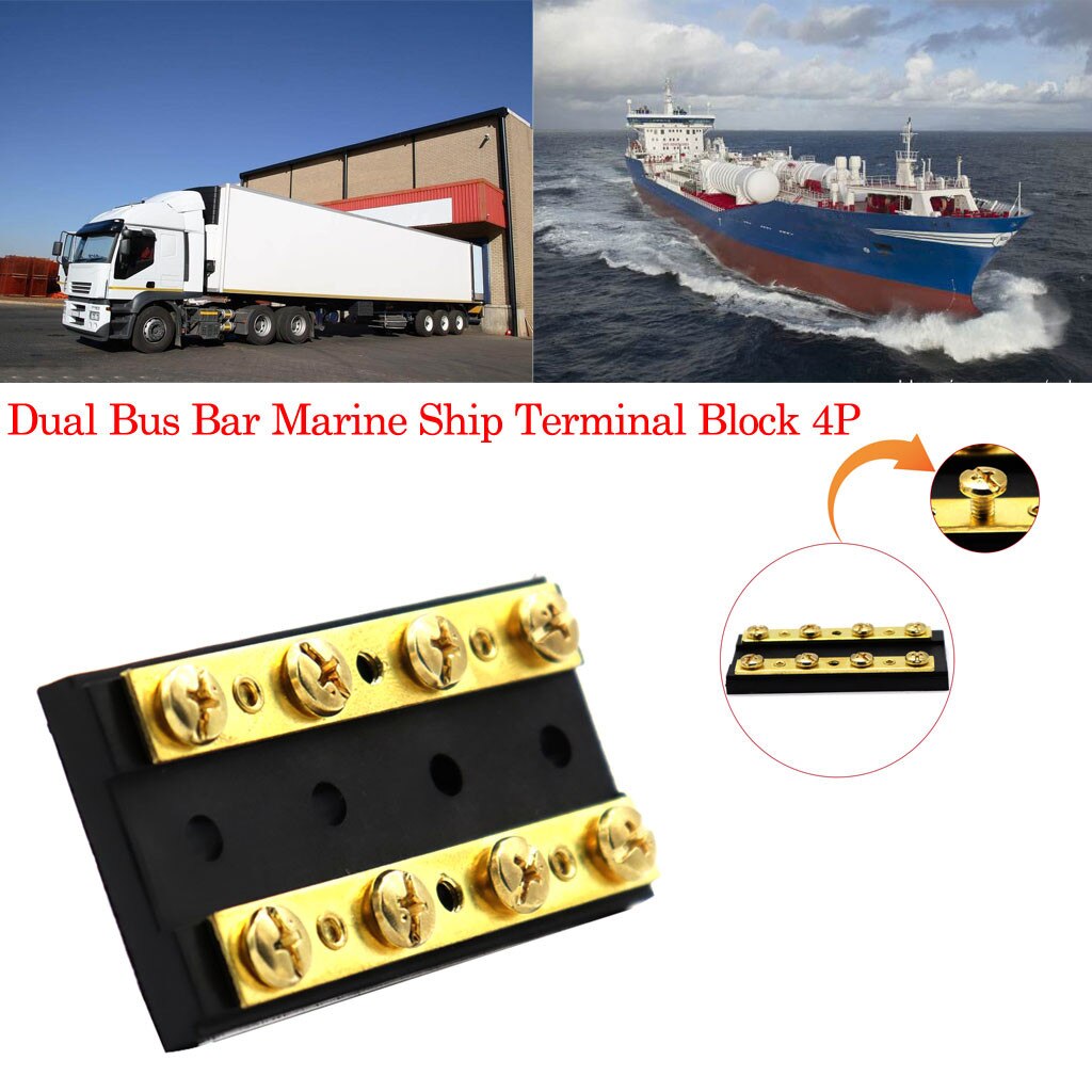 Auto Accessoires 60A Auto Dual Bus Bar Marine Term... – Grandado