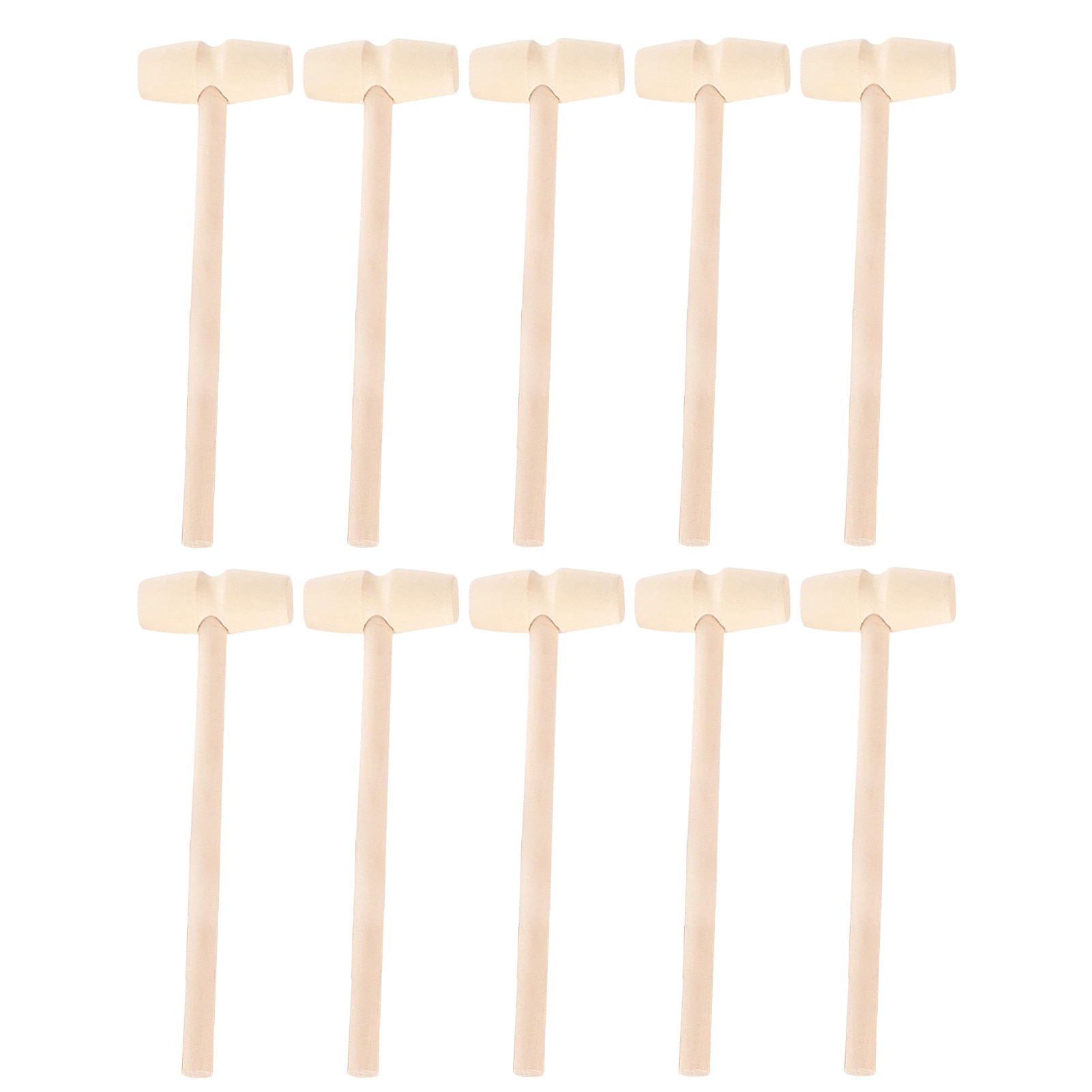 Mini 10PCS Wooden Chocolate Hammer Sturdy Non-toxi... – Vicedeal