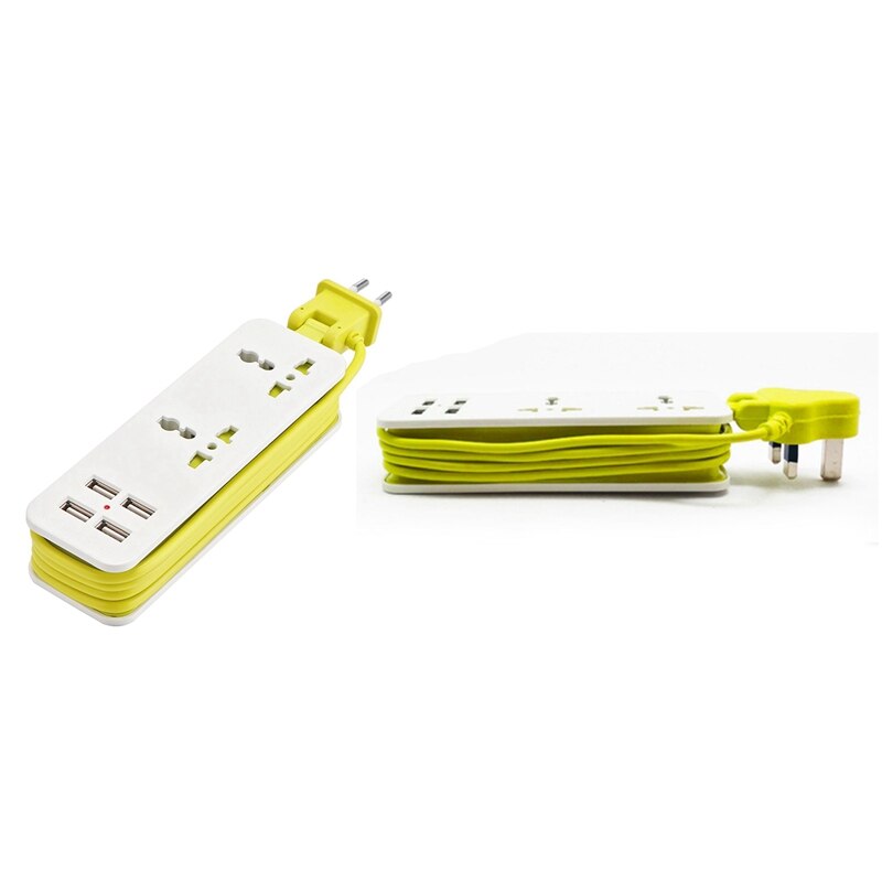 2 Pcs Extension Electrical Socket Portable Chargin... – Vicedeal