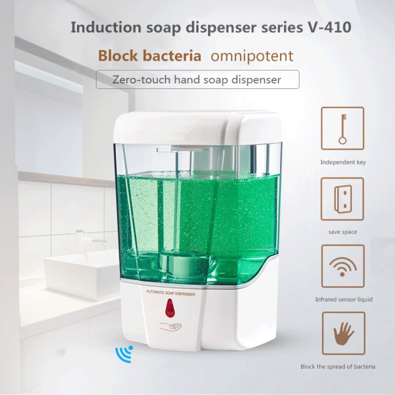 Soap Dispensers 700ml Automatic Sensor Soap Dispen... – Grandado