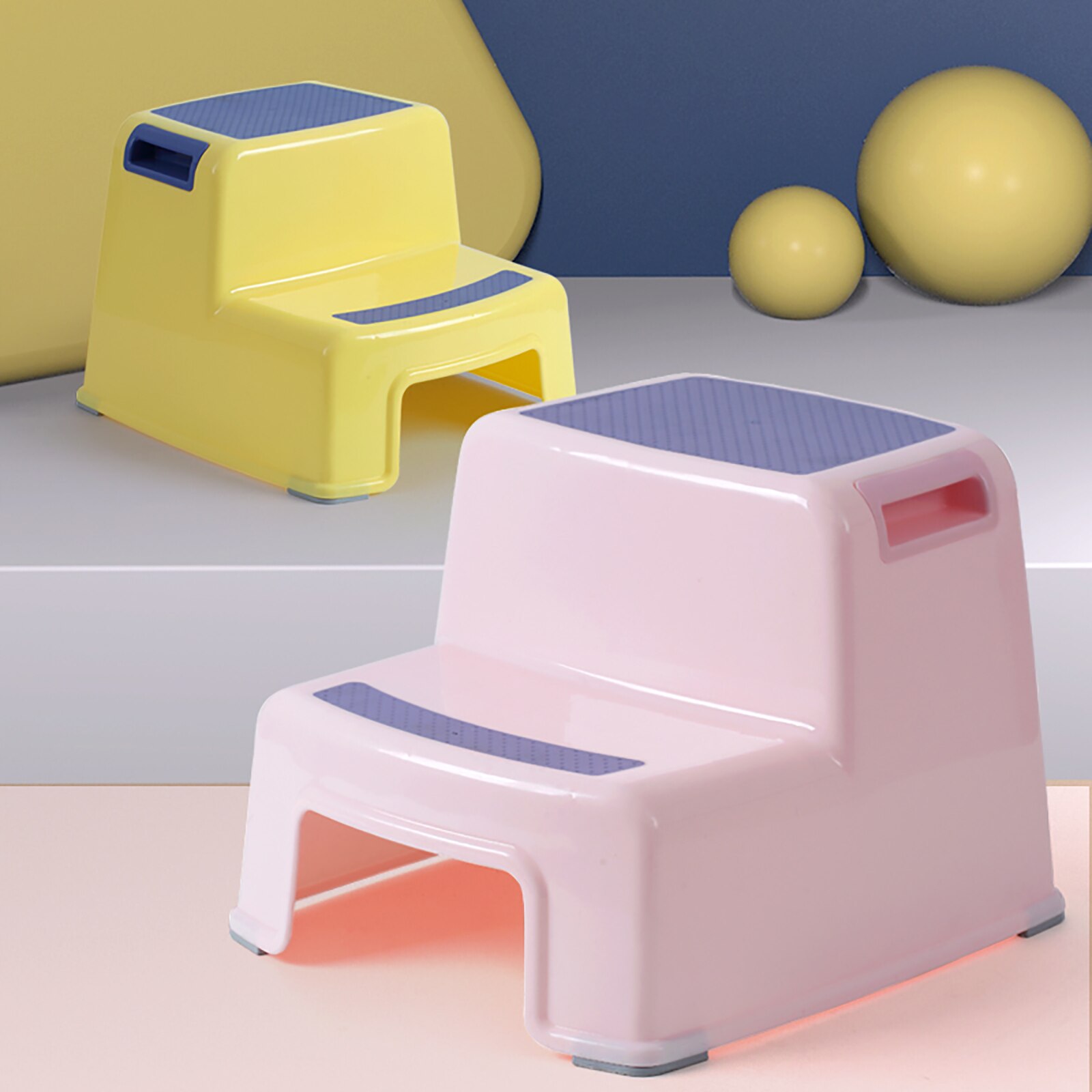 2 Step Stool for Kids Toddler Stool for Toilet Pot... – Grandado