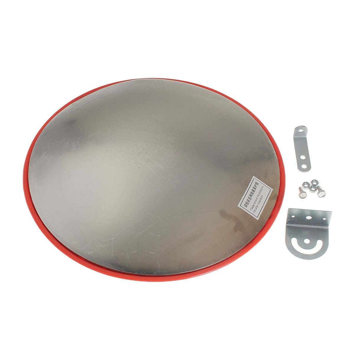 Safurance 45cm Wide Angle Security Curved Convex Road PC Mirror Traffic ...