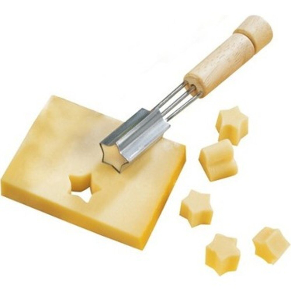 Practical Star and Heart Shaped Cheese Cutter Shap... – Grandado