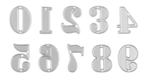 Arabic Numerals Numbers Alphabet Letters Cutting D... – Grandado