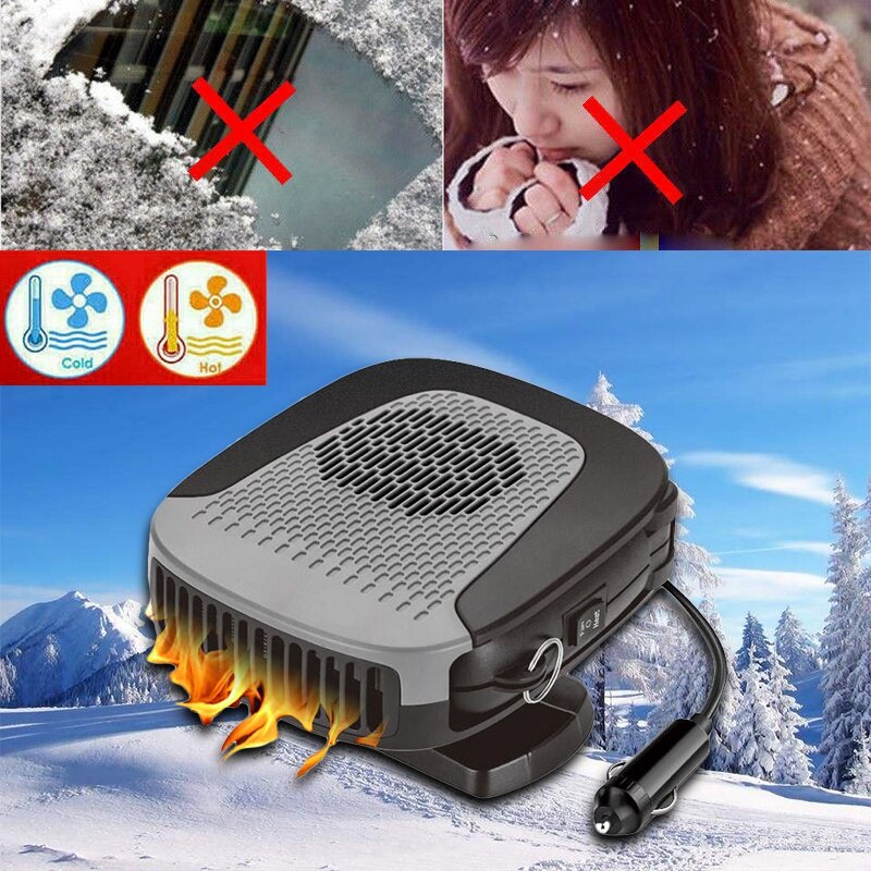 12V Electric Car Heater Portable Auto Heating Cool... – Grandado