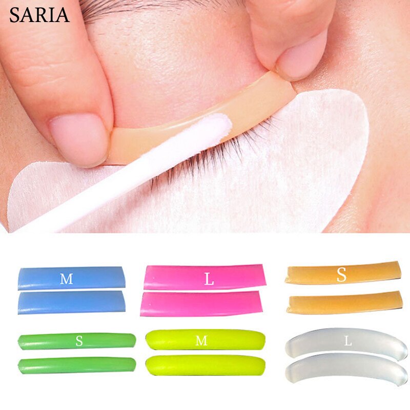 6pairs Silicone Eyelash Perm Pad Recycling Lashes ... – Grandado