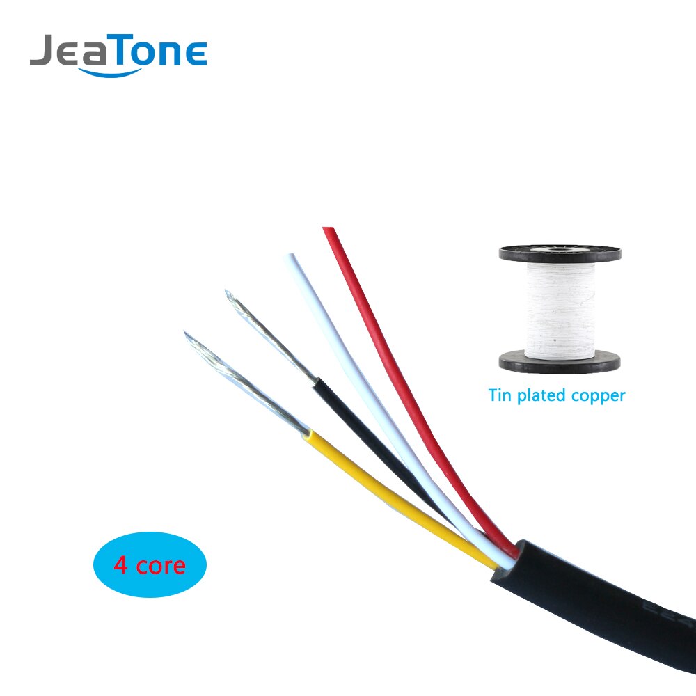 JeaTone Tuya smart Video intercom Extend Cable 4x0... – Grandado